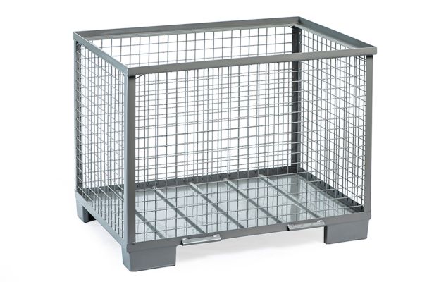 DB Gitterbox mit Stahlsockel - FVR-trading